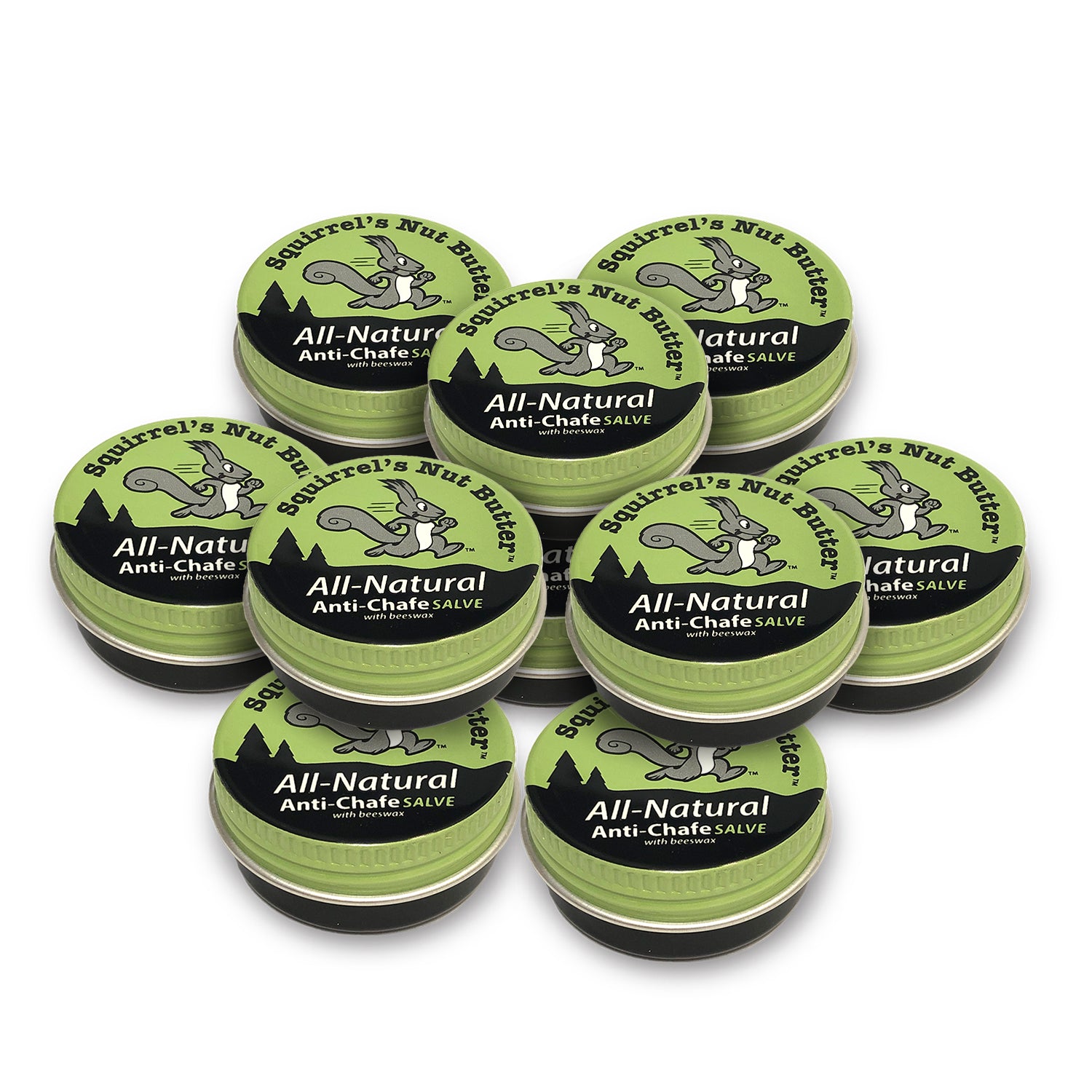 10-Pack Sample Tins (Bulk Discount) - Squirrel's Nut Butter